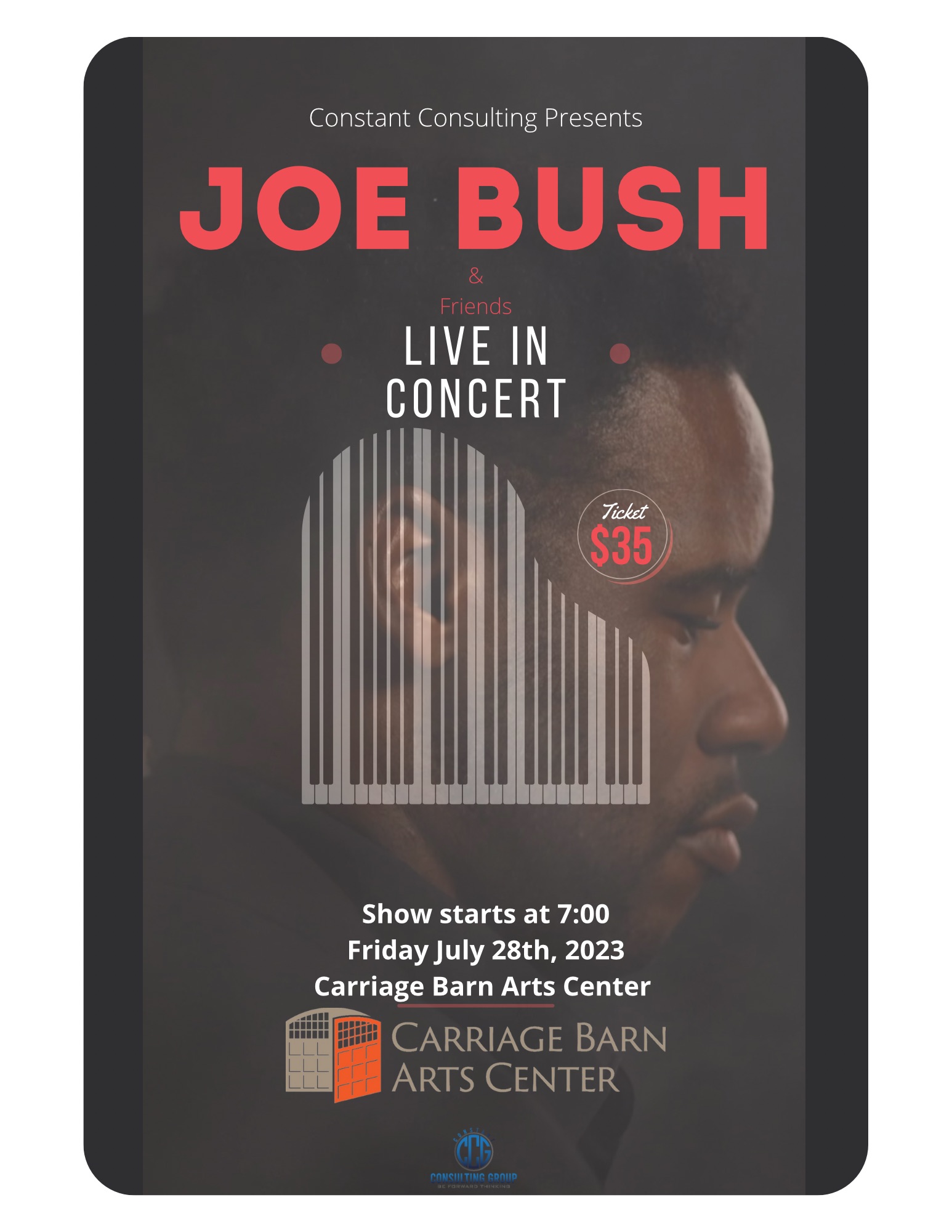 Joe Bush Live At The Carriage Barn | Moffly Media