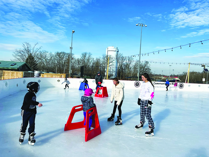 Boucher Community Ice Rink: Rockwell on Ice | Moffly Media