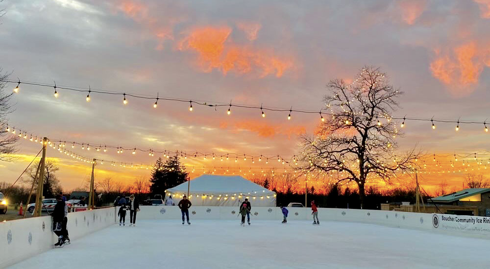 Boucher Community Ice Rink: Rockwell on Ice | Moffly Media